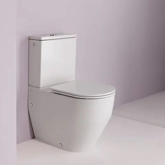 Pastatomas unitazas Laufen Pro New su Slim Slowclose dangčiu, baltas ...