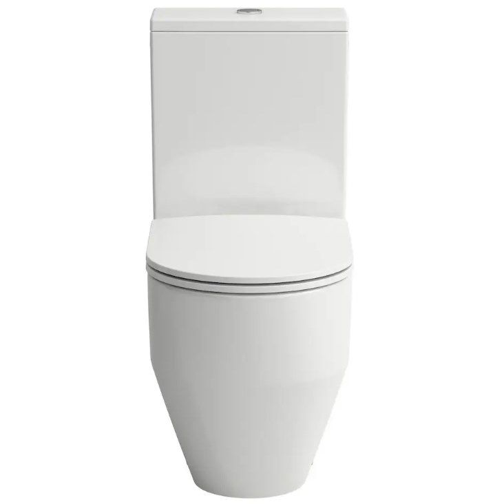 Pastatomas unitazas Laufen Pro New su Slim Slowclose dangčiu, baltas ...