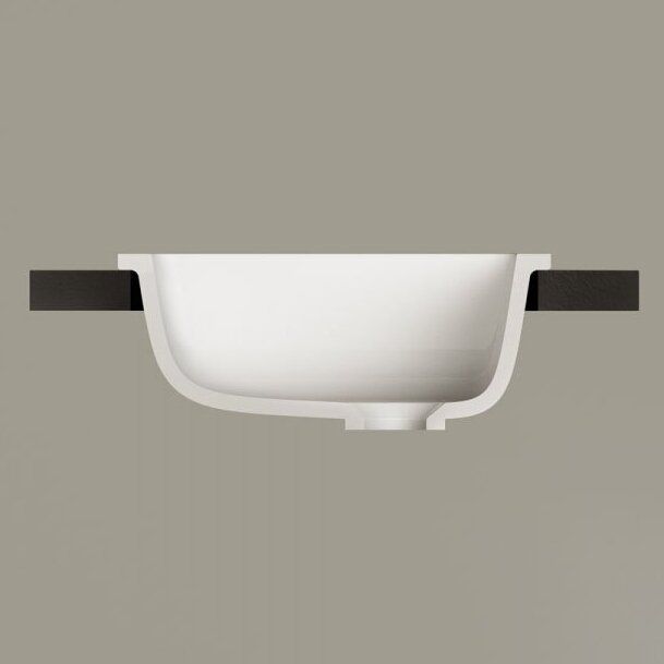 Praustuvas PAA OPUS IN Silkstone 52x32 cm baltas IOPSIN/00 | Muresta.lt