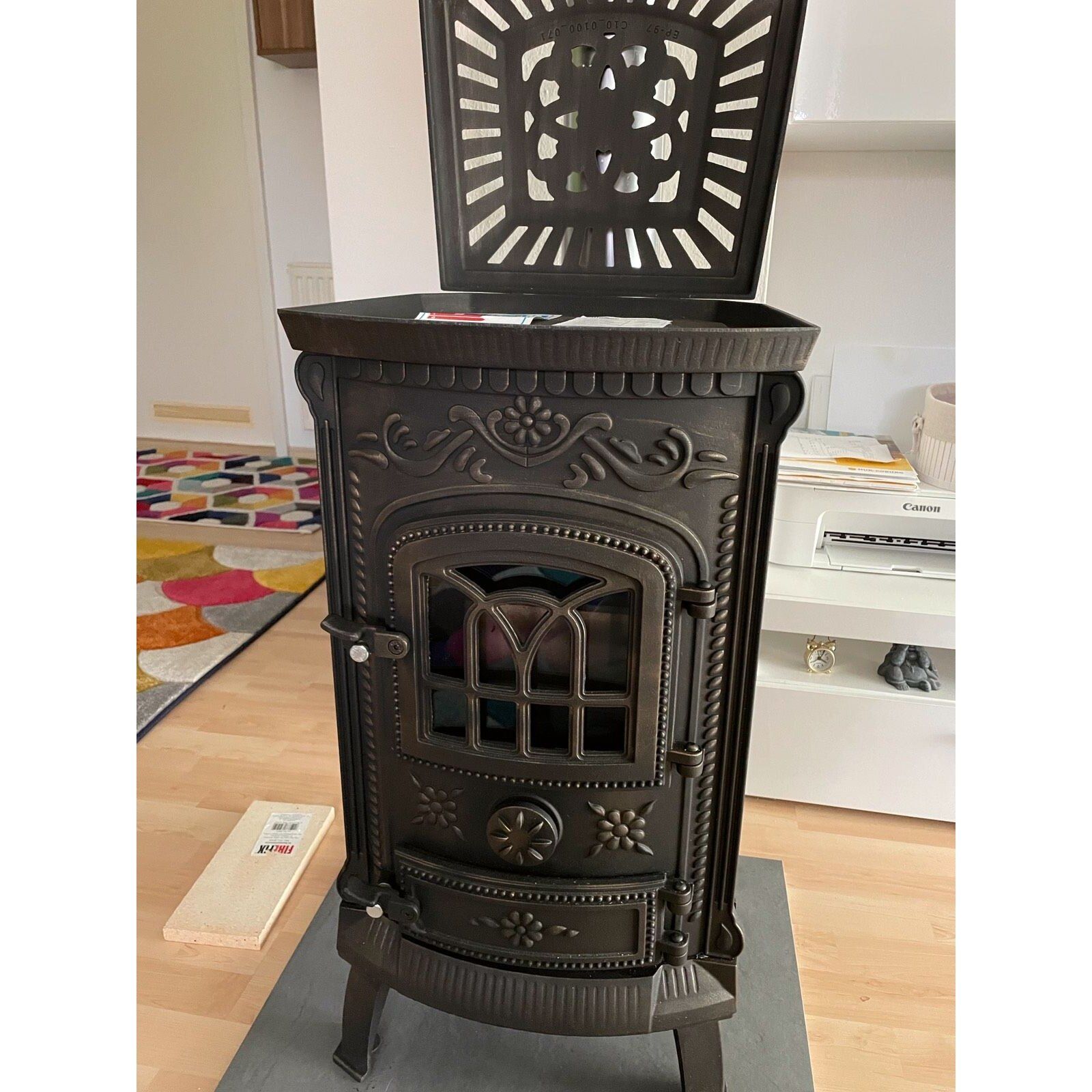 Kieto kuro krosnelė Nordflam VERDO PATYNA | Muresta.lt