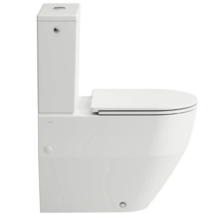 Pastatomas unitazas Laufen Pro New su Slim Slowclose dangčiu, baltas ...