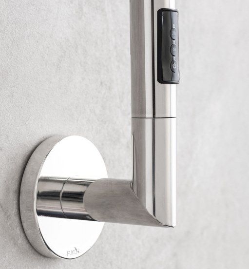 Elektrinis rankšluosčių džiovintuvas PMH Ole 10x170,8 cm, nerūdijantis ...